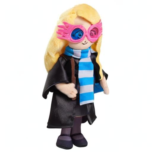 Harry Potter™ 8-Inch Spell Casting Wizards Luna Lovegood™ Small Plushie with Sound Effects, Kids Toys for Ages 3 Up by Just Play