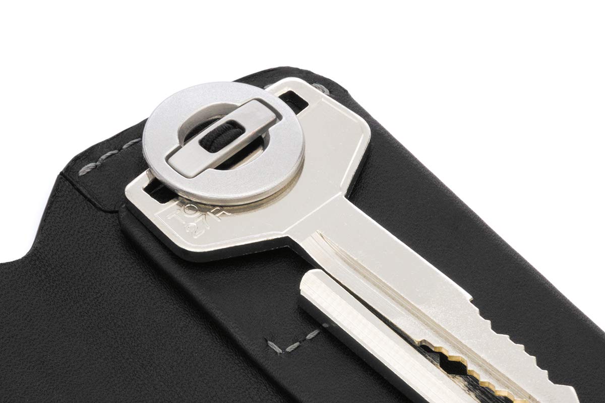 Bellroy Leather Key Cover Plus (Max. 8 keys) - Black