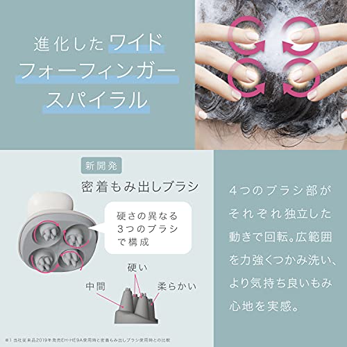 Panasonic EH-HE0G-T [Scalp Esthetic Salon Touch Type Spiral & Slide Brown Style] AC100-240V Shipped from Japan 2021 Released