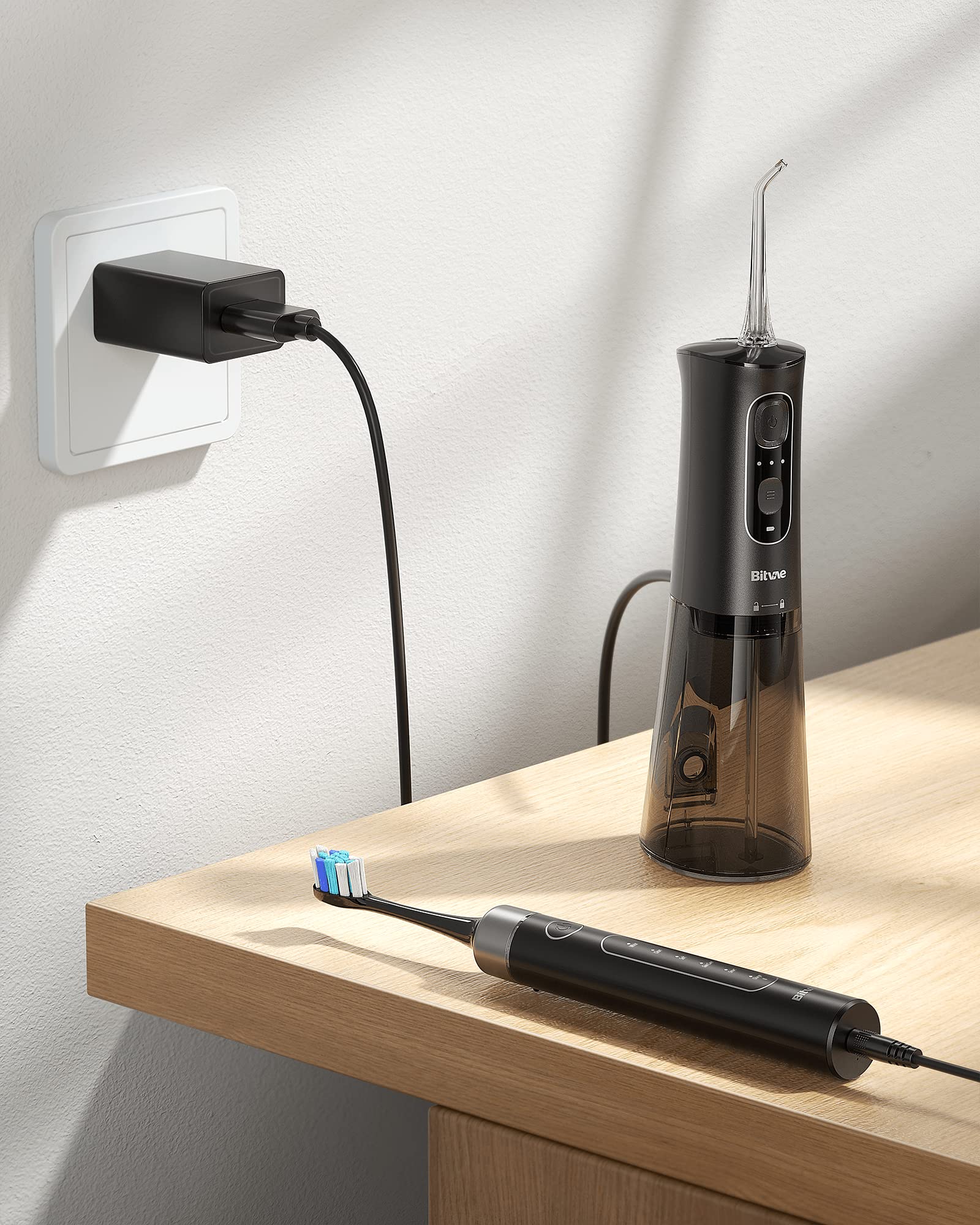 Bitvae Adapter, Compatible with All Series of Bitvae Electric Toothbrushes and Water Flossers