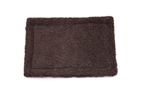 NC Hamster, Chinchilla, Rabbit Warm pad, Lamb Wool, Thickened pet nest pad, Hamster Sleeping pad, Hamster cage Placement pad Bright red