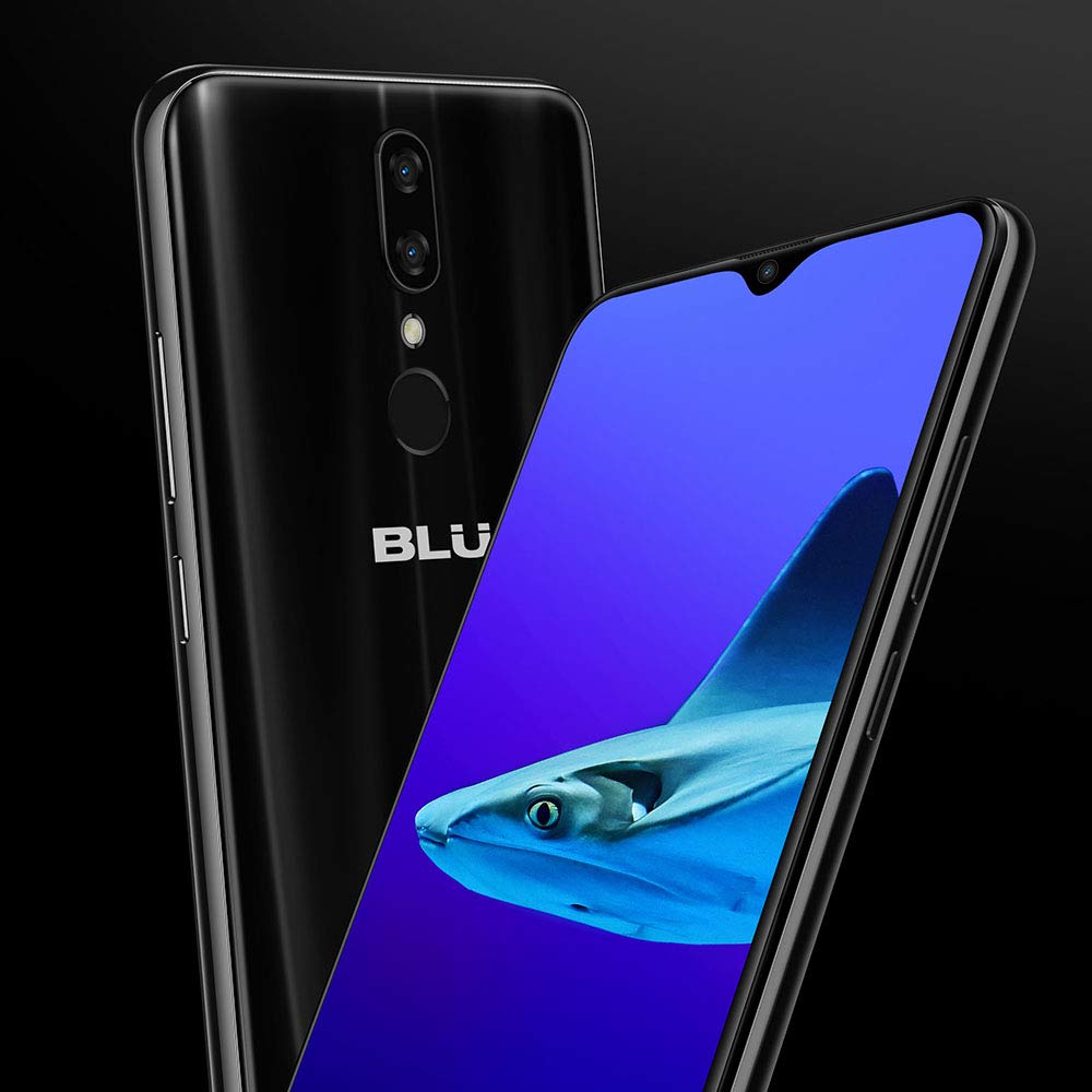 BLU G9 β 6.3β HD Infinity Display Smartphone, 64GB+4GB RAM (Black)