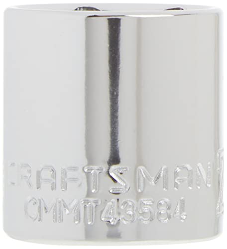 CRAFTSMAN Shallow Socket, Metric, 3/8-Inch Drive, 21mm, 6-Point (CMMT43584)
