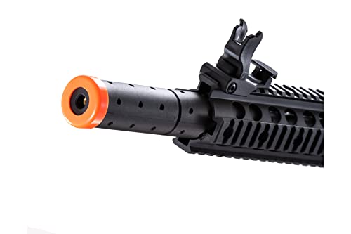 Lancer Tactical Gen 2 Airsoft Rifle SD M4 GEN 2 Polymer- Electric Full/Semi-Auto Airsoft AEG Rifle with 0.20g BBS, Charger and Battery (Black High FPS)