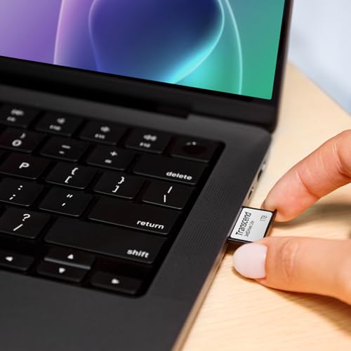Transcend 128GB JetDrive Lite 330 Storage Expansion Card for 13-Inch MacBook Pro with Retina Display (TS128GJDL330),Black, Silver