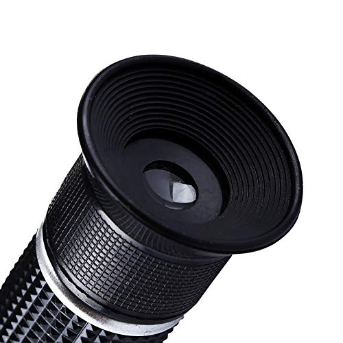 DANOPLUS Honey Moisture 58~90% Brix Refractometer with ATC, Handheld High Measuring Range Sugar Content, Honey, Jelly, Jam and Syrup