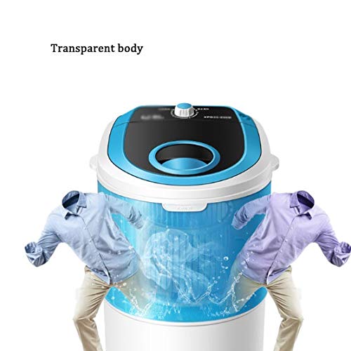 BHVXW Mini Washing Machine Automatic Women Children Clothes Cleaner Dehydrated Mini Tube Wash Single Cylinder Washing Machine (Color : D)