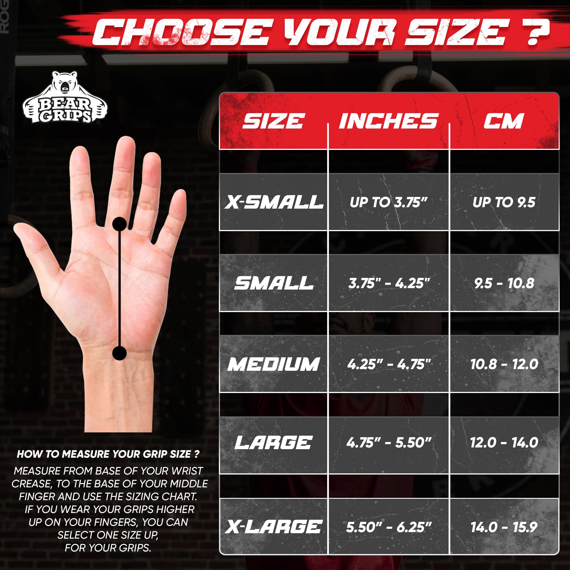 Bear Grips Two Hole Hand Grips, Three Hole Pull Up Grips, No Hole Wrist Grips, WOD Grips for Men and Women. Carbon Fiber Hands Grips, Titanium Hand Grips for Weight Lifting, Speed Pull Up Gloves Grip