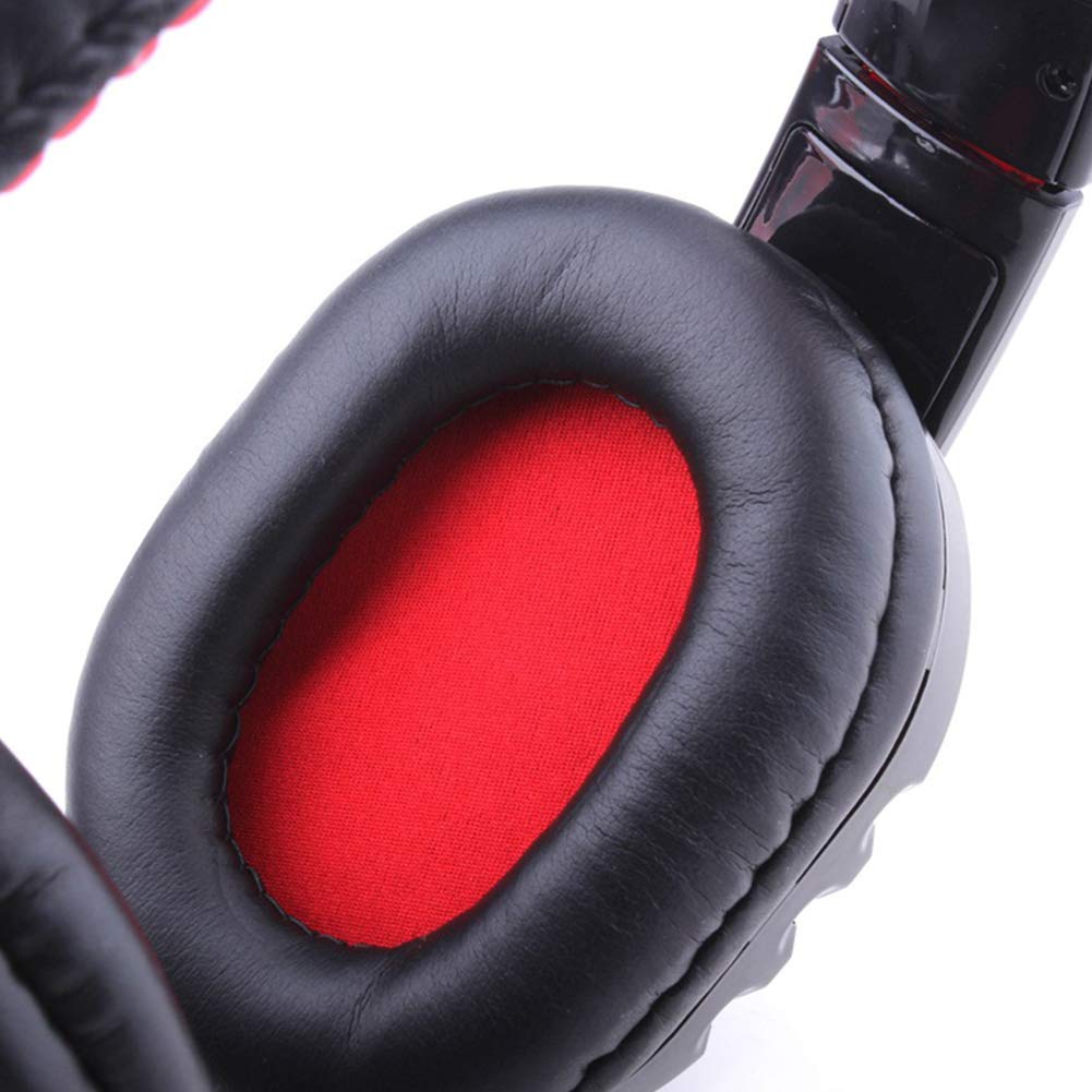 Bluetooth Headset V4.0 with Microphone Wireless PC Headphones CVC8.0 Noise Canceling On Ear for Computer Cell Phone, Call Center, Office Skype, Webinar,15 Hours Talk Time, Soft Earpad
