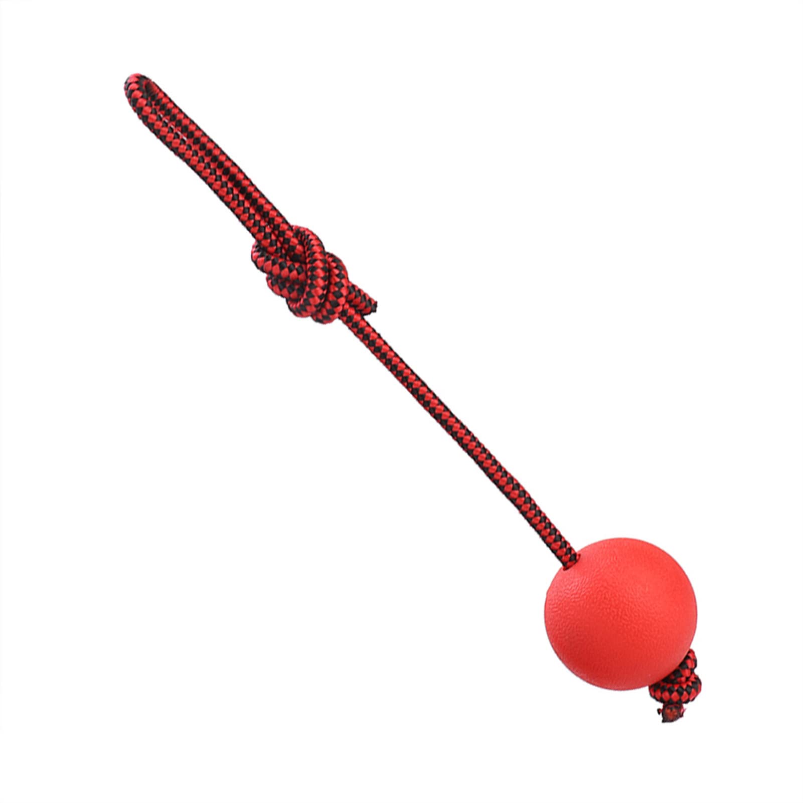 Qyebavge Dog Bite Training Ball with Rope – Durable Rubber Chew Toy for Dental Health, Interactive Play Pet Accessory