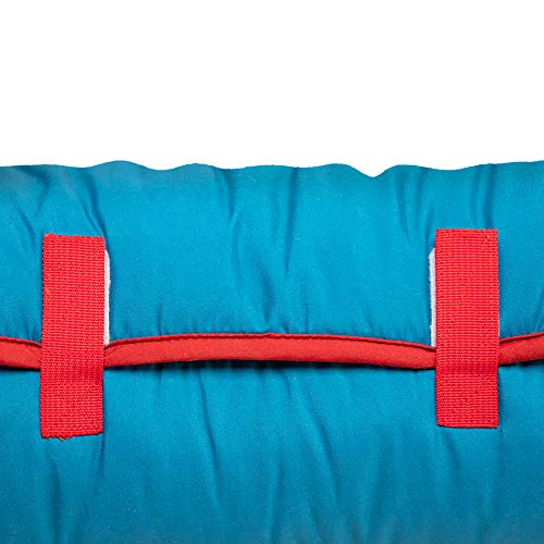 Baby Boom Funhouse Dinosaurs Kids Nap Mat Set β Includes Pillow and Fleece Blanket β Great for Boys Napping during Daycare or Preschool - Fits Toddlers, Blue