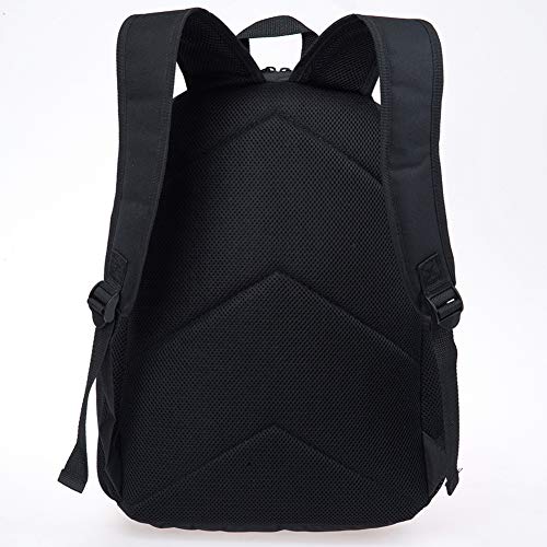 Football Backpack Combustion Pattern School Bookbags for Kids