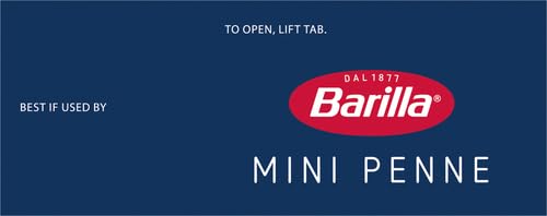 Barilla Mini Penne Pasta, 16 oz. Box - Non-GMO Pasta Made with Durum Wheat Semolina - Kosher Certified Pasta
