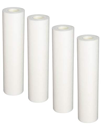 CFS – 4 Pack Melt-Blown Household Water Filter Cartridges Compatible with HDX HDX4CF4, HDG2BS4, HDG2VS4 Models – Remove Bad Taste and Odor – Whole House Replacement Filter Cartridge – 5 Micron