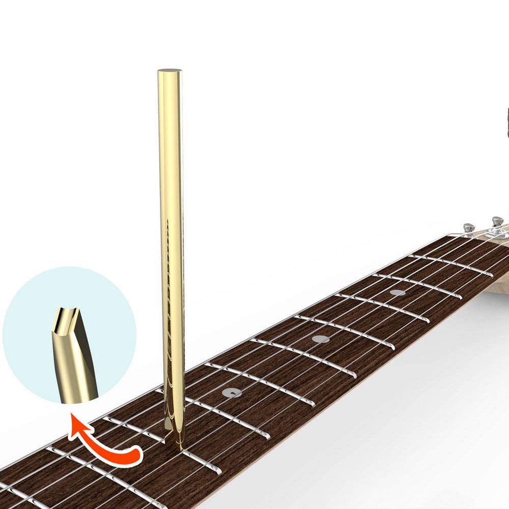 Jiayouy Guitar Fret Wire Setter Professional Luthier Repair Tools for Guitar Bass Ukulele etc Golden