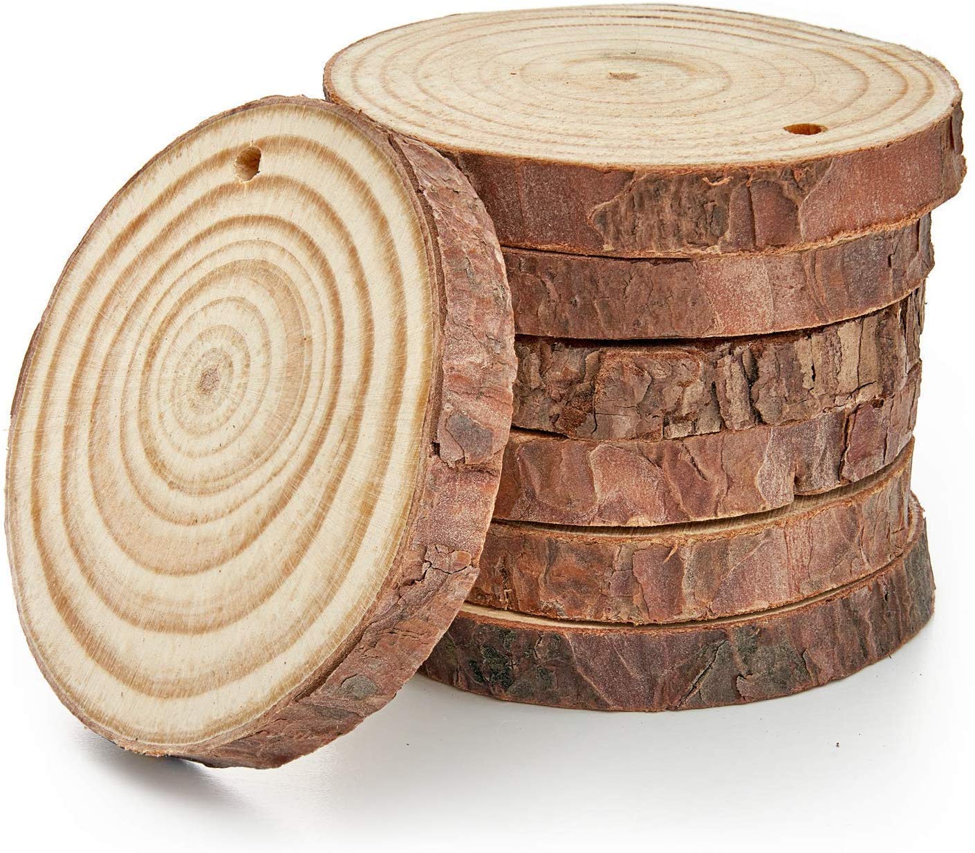 Arteza Wood Slices Bundle, Painting Art Supplies for Artist, Hobby Painters & Beginners