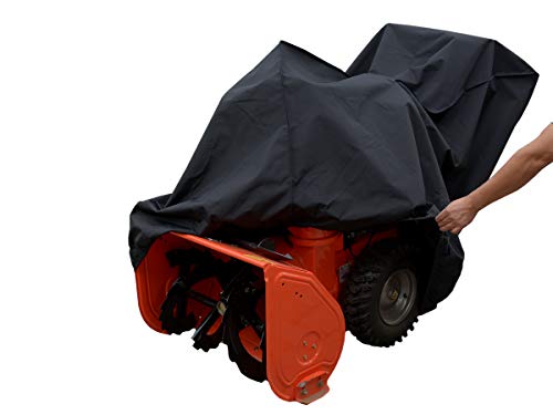Comp Bind Technology Black Nylon Cover for YARDMAX YB6770 26'' Two Stage Gas Snow Blower Machine, Weather Resistant Cover Dimensions 32''W x 57''D x 44''H LLC