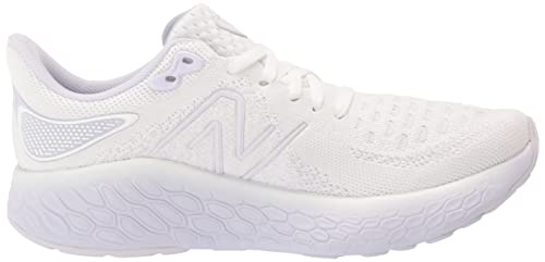 New Balance Women's Fresh Foam X 1080 V12 Running Shoe, White/Libra/Violet Haze, 8.5
