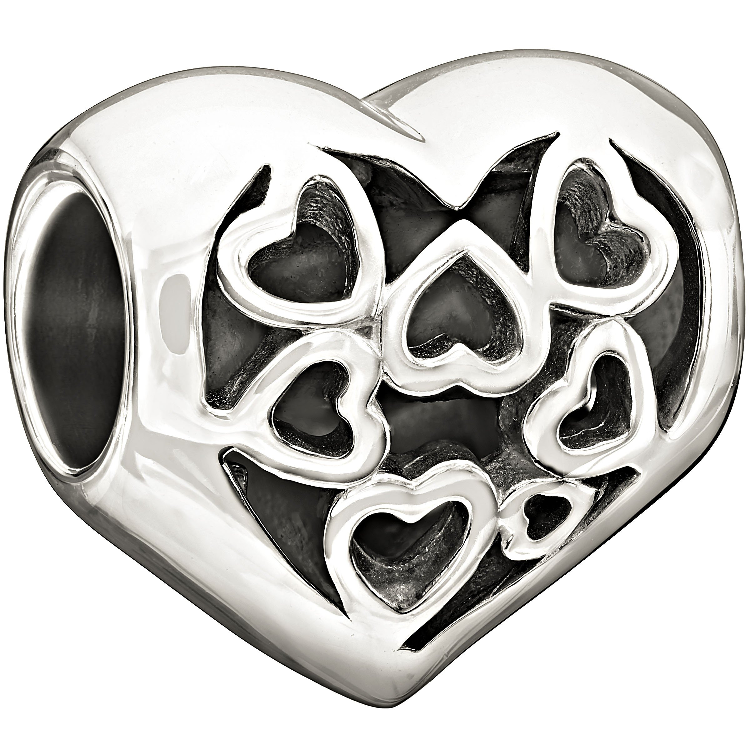 Authentic Chamilia Sterling Silver Charm "I Love Nana" 2010-3131