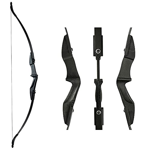 Archery Recurve Bow 20 30 40Lbs Takedown Bow Target Left Right Hand Outdoor Hunting Training Target Practice for Adults Beginners (30LBS)