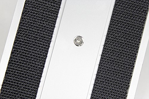 CleanAide Flat Mop Plate Frame, Aluminum, Gray, 18 Inches
