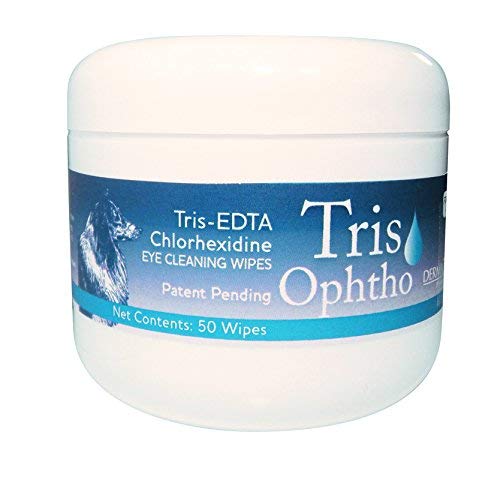 Dermazoo TrisOphtho Wipes 50ct. Jar Individual