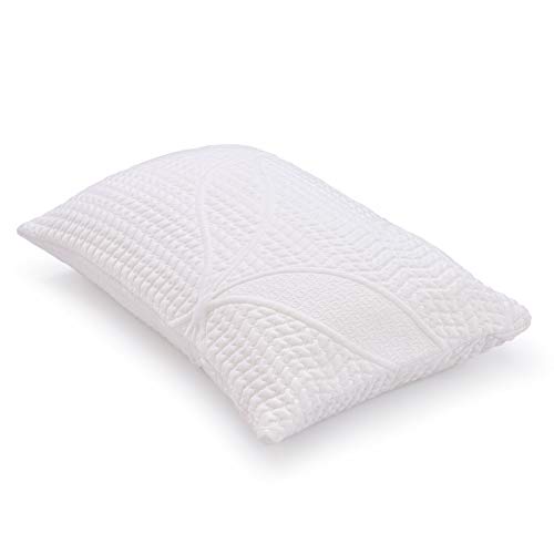 Cool Gel Chill Memory Foam 14-Inch Mattress with 2 Pillows,CertiPUR-US Certified, Mattress in a Box, Cal King, White
