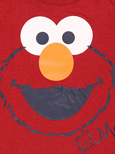 Sesame Street Elmo or Cookie Monster Boys’ T-Shirt for Infant and Toddler – Blue/Red