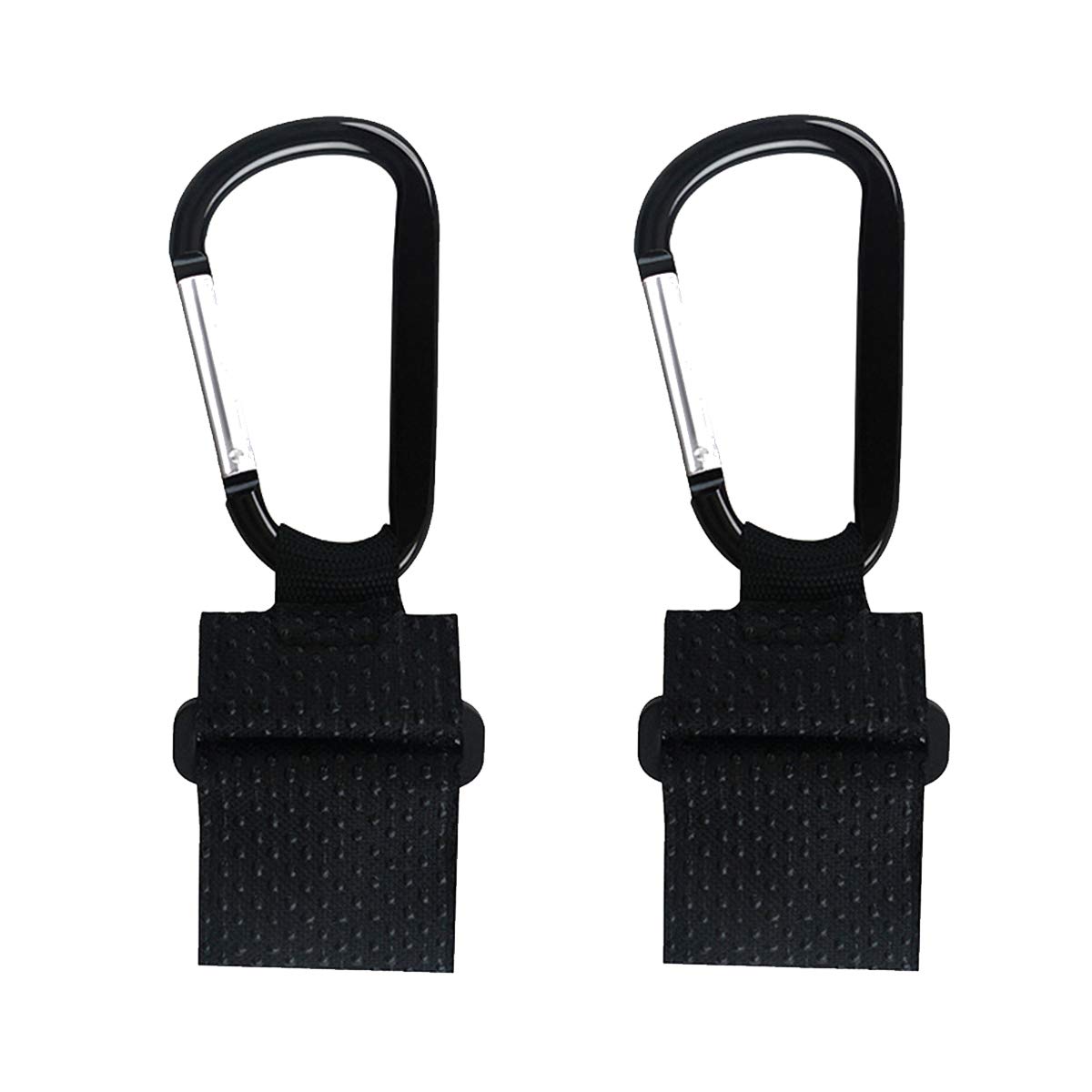 Baby Carriage Hook, 2Pack Metal Stroller Clip for Hang Shopping Bags