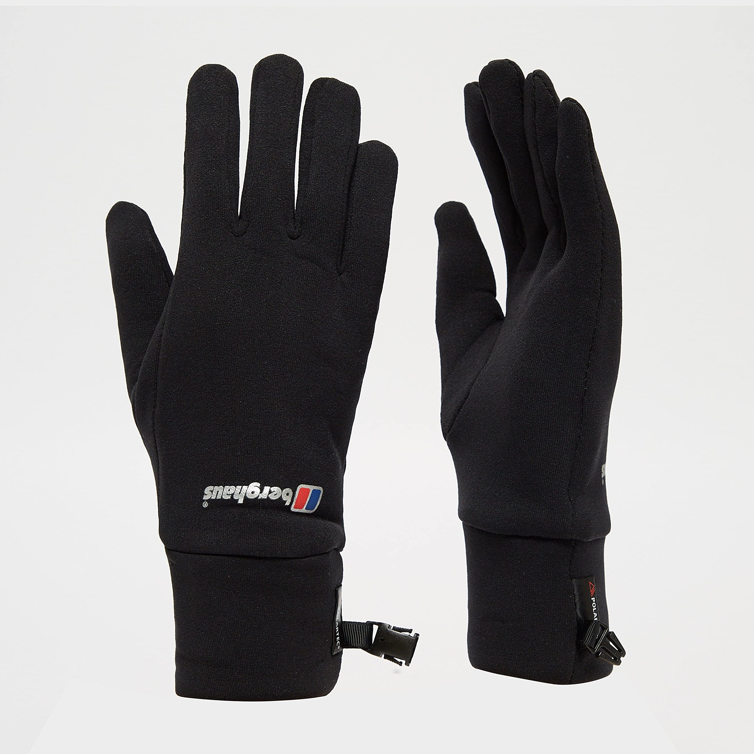 Berghaus Power Stretch Gloves, Black, L/XL
