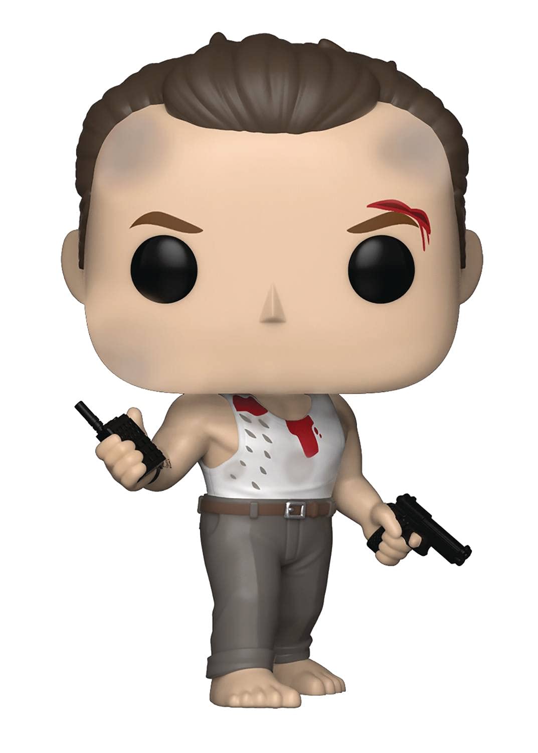 POP Die Hard - John McClane Funko Pop! Vinyl Figure (Bundled with Compatible Pop Box Protector Case), Multicolor, 3.75 inches