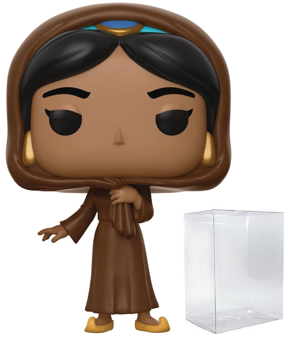 POP Disney: Aladdin - Jasmine in Disguise Funko Vinyl Figure (Bundled with Compatible Box Protector Case)
