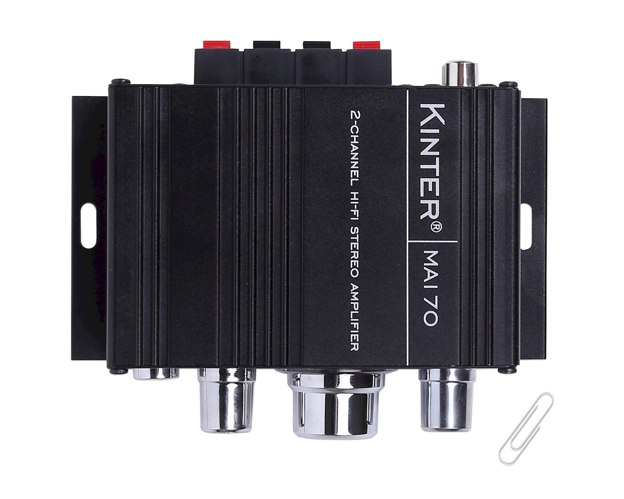 Kinter MA170 12V 2 Channel Mini Digital Audio Power Amplifier for Car or Mp3 Without Power Supply