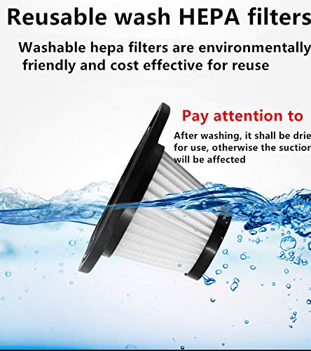 DJW car Vacuum Cleaner, Wireless car Dry and Wet Vacuum Cleaner Home Handheld Vacuum Cleaner