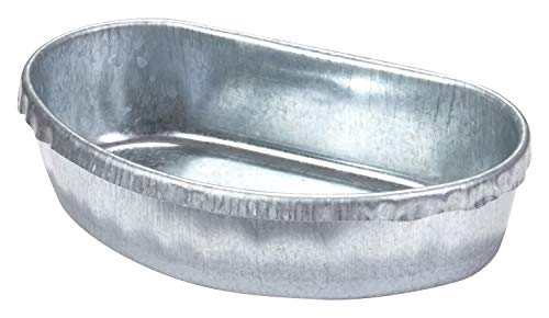 Pet Lodge Rabbit Metal Cage Cup Durable, Mountable Feeding & Watering Bowl for Small Animals (1 Quart) (Item No. ACU5)