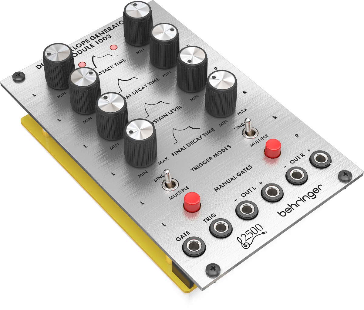 Behringer DUAL ENVELOPE GENERATOR MODULE 1003 Legendary 2500 Series Dual Envelope Generator Module for Eurorack
