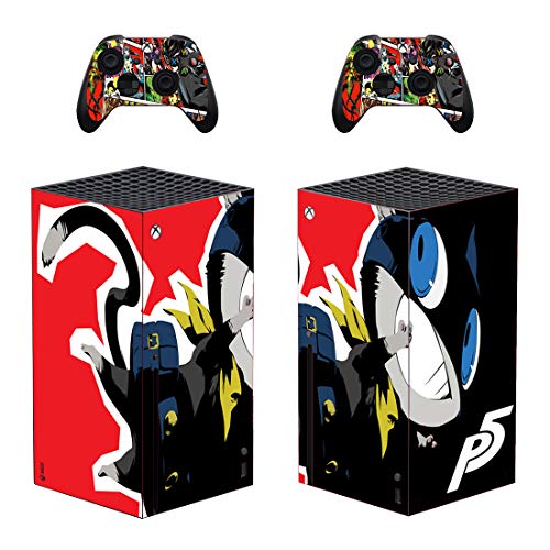 Phantom Thief of Hearts - Stickers Decals Skin for X-box-One-Series X, Cover Protector Wrap Durable Full Set Protection Faceplate Console by KAJAL MANI