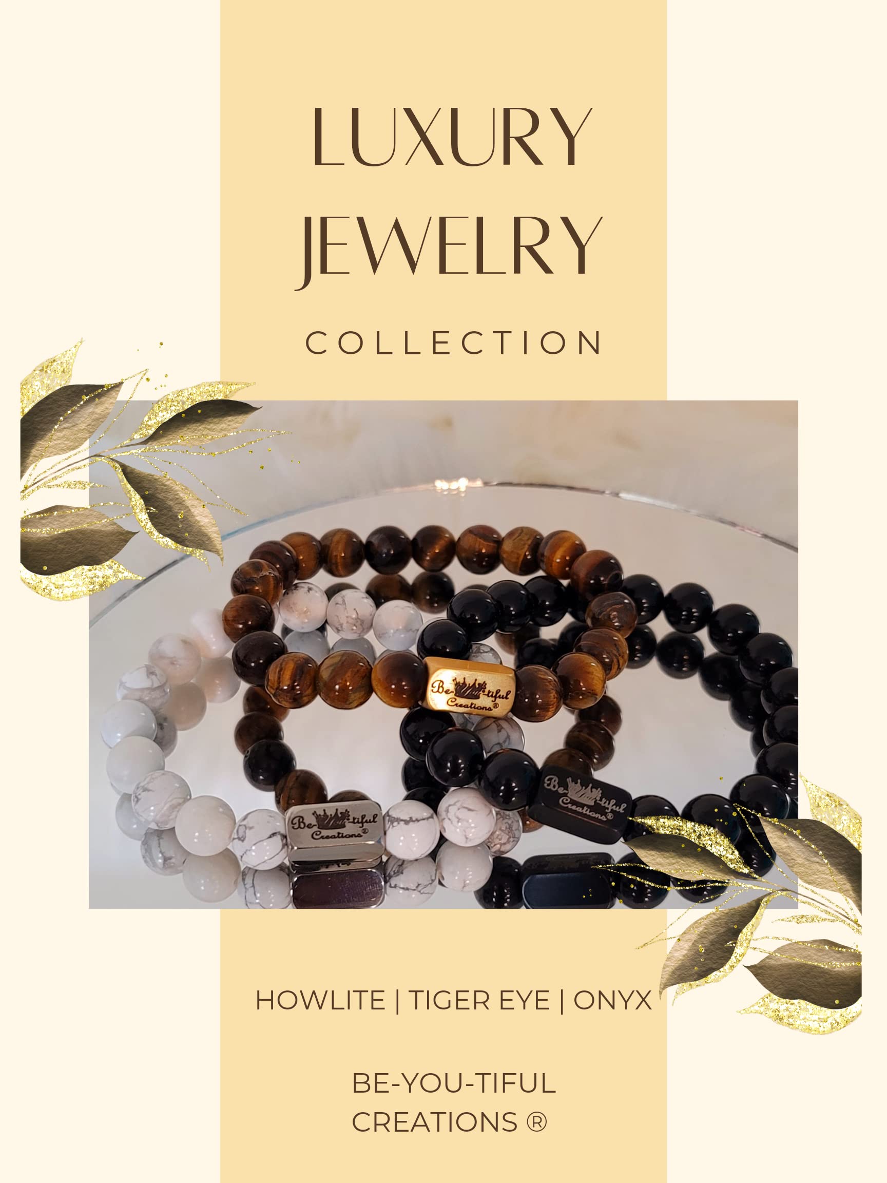 Be-You-tiful Creations STRETCH BRACELET (Tiger Eye)