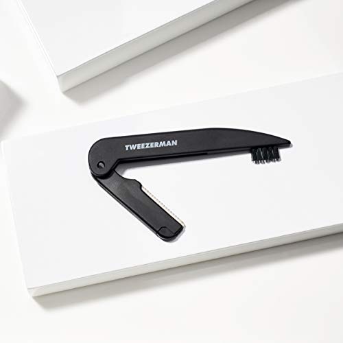 Tweezerman Precision Folding Brow Razor - Eyebrow Razor for Women and Men