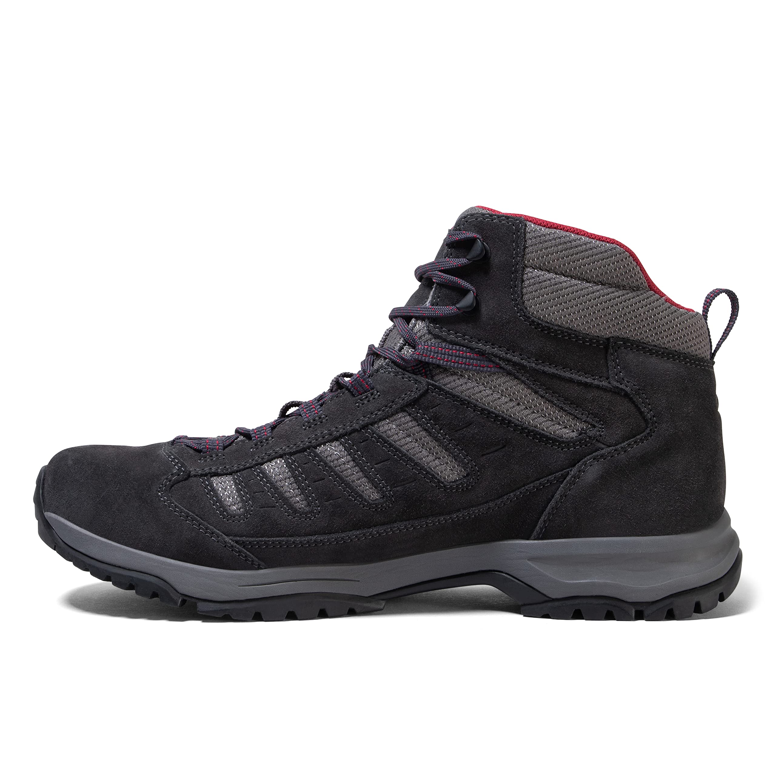Berghaus Men's Expeditor Trek 2.0 Walking Boots High Rise Hiking, Black (Black/Red B59), 7 UK 40.5 EU