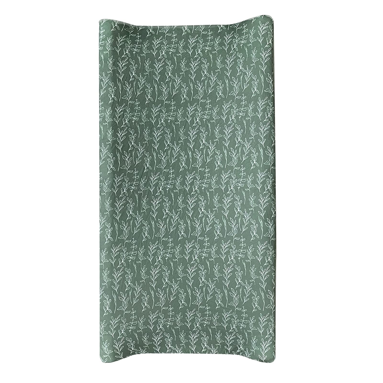 Baby Diaper Changing Pad Cover Cradle Mattress Sheets,Baby Blankets, Sage Minky Toddler Blanket for Boys Girls, Dotted Backing, Double Layer, Crib Receiving Blanket