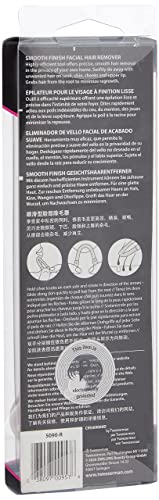 Tweezerman Smooth Finish Facial Hair Remover with Free Tweezerette, Pink