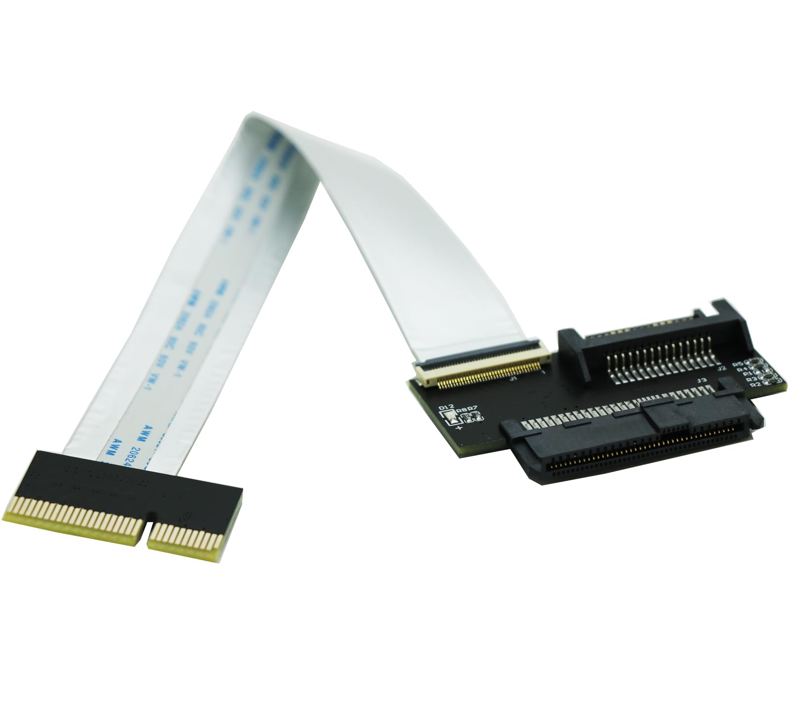 Sintech U.2 SFF-8639 NVMe SSD to PCI-e 4X 3.0 Cable 20CMS,Compatible with Intel U2 750/P3500 3600