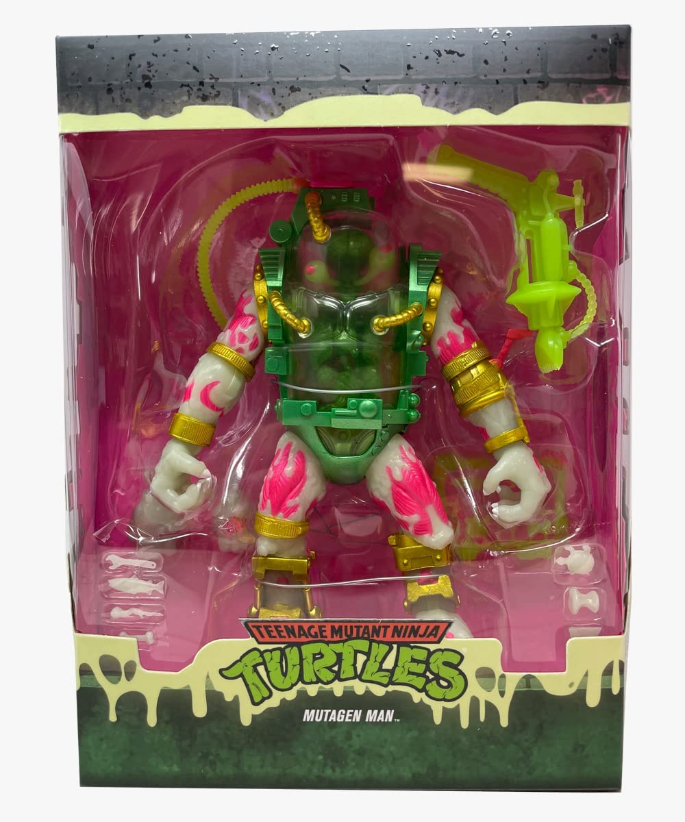 Super7 Exclusive TMNT Teenage Mutant Ninja Turtle Ultimates Glow in The Dark Mutagen Man 7β Figure