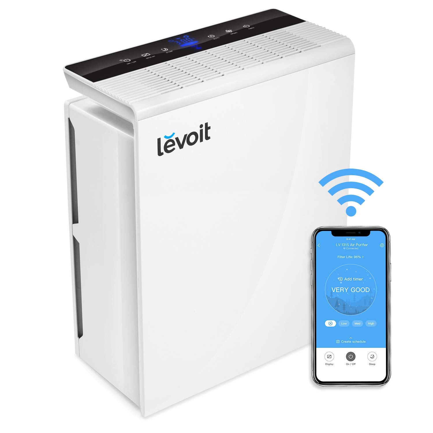 LEVOIT Air Purifiers for Home Large Room and Bedroom, Smart WiFi Alexa Control
