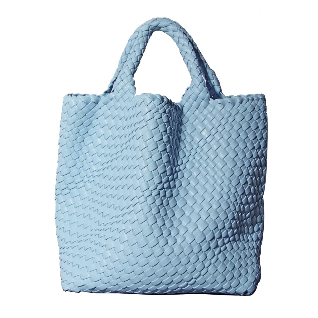 BZXHVSHA Women's Tote Bag Beach On Vacation Handbags and Purses Elegant Shoulder Bag, Sky Blue
