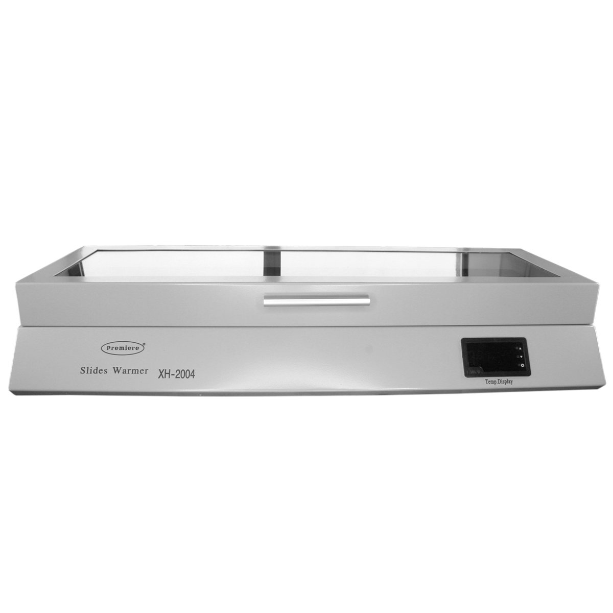 Premiere Large Slide Warmer with a hinged Aluminum Lid, Digital Temperature Control, and Easy Cord Removal for Cleaning, 66 Slide Capacity
