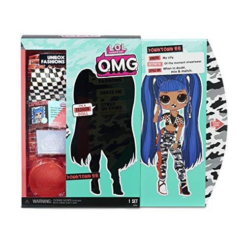 LOL Surprise OMG Downtown B.B. Fashion Doll with 20 Surprises