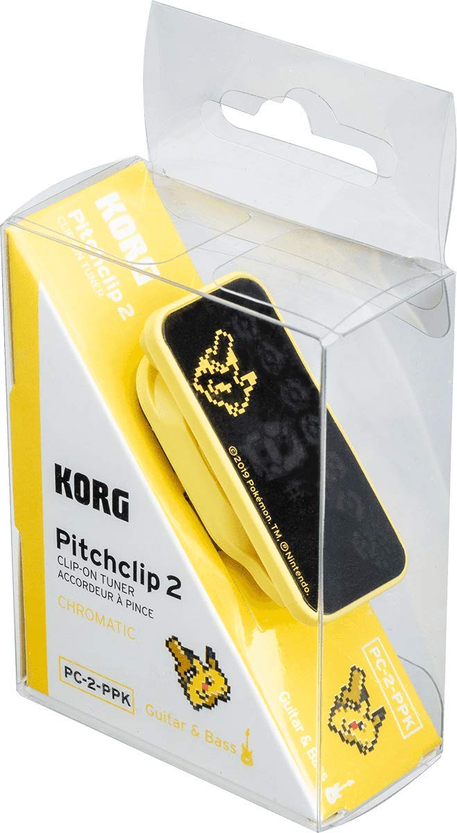 Korg Pitchclip 2 Pikachu Pokemon Edition Tuner (PC2PPK)