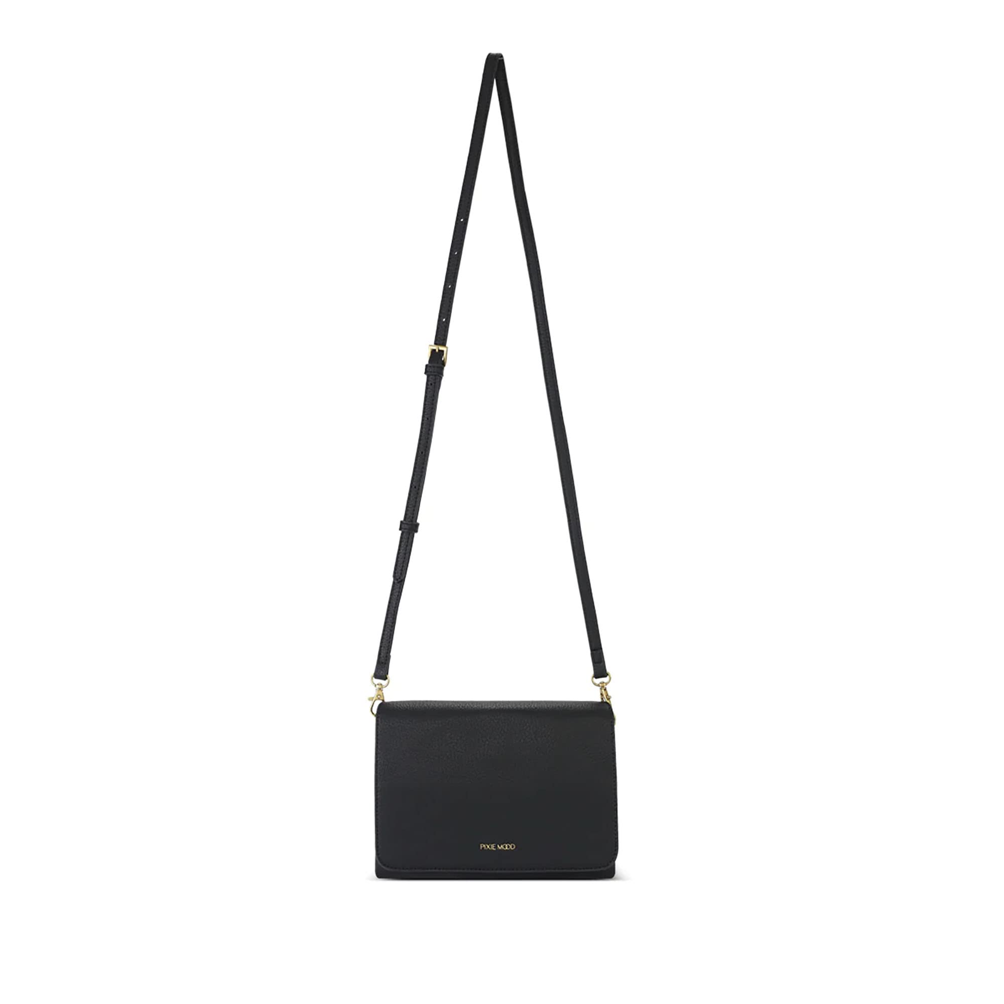 Pixie Mood Gianna 8.5 x 6.5 Vegan Leather Crossbody Bag, Desert Clay